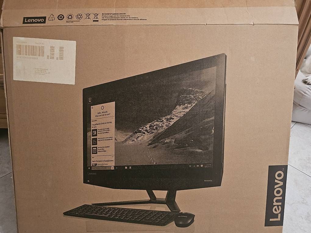 Lenovo All-in-One 24" PC intégré derrière l'écran (D'occasion) à ...