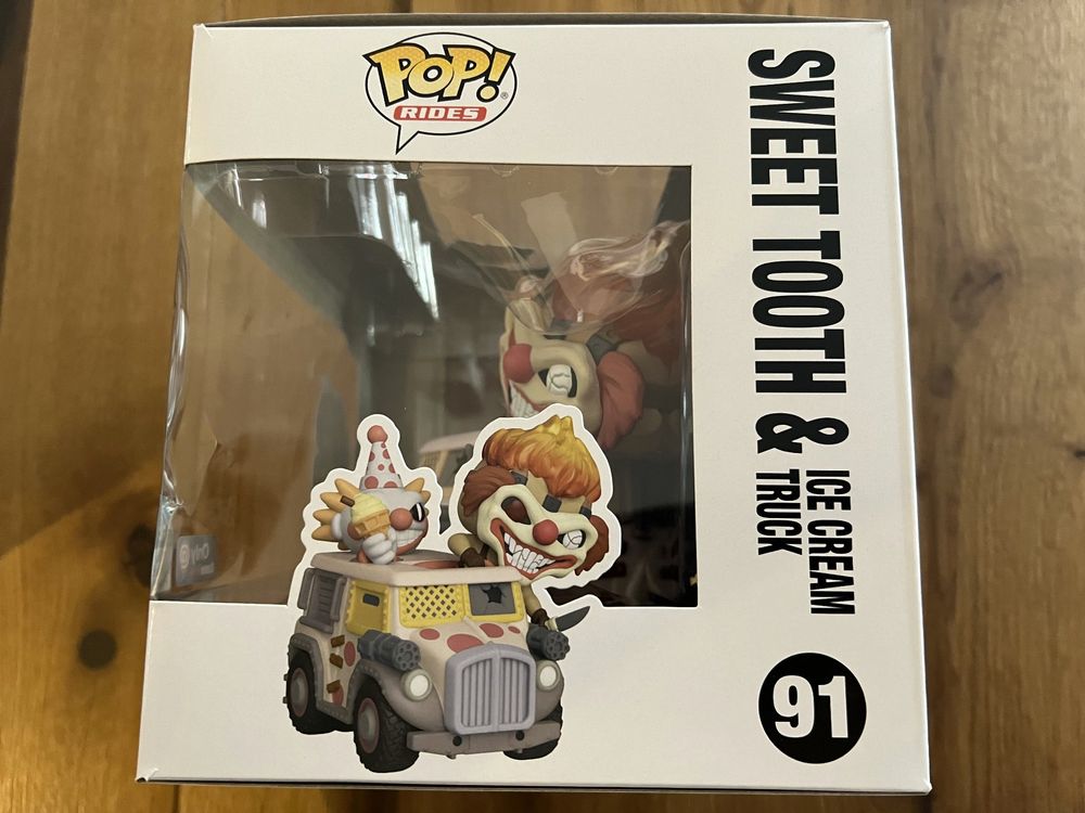 Funko POP! Games Twisted Metal Sweet Tooth & Ice Cream Truck (Gebraucht ...