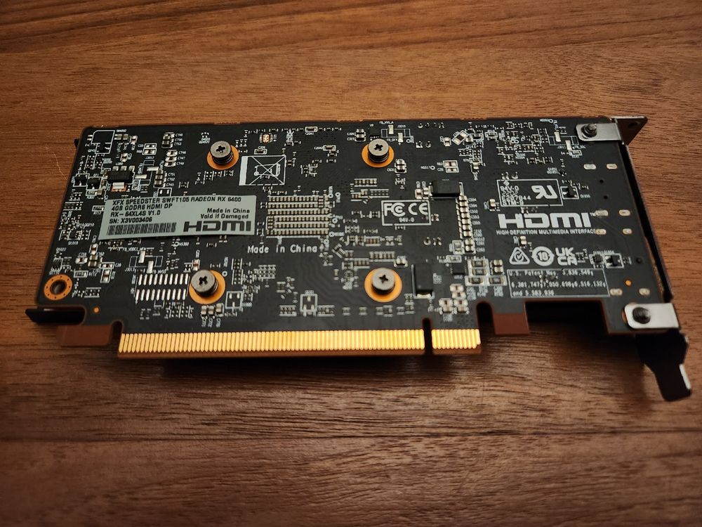 XFX SPEEDSTER SWFT105 RADEON RX 6400 (Low Profie) (Gebraucht) in ...