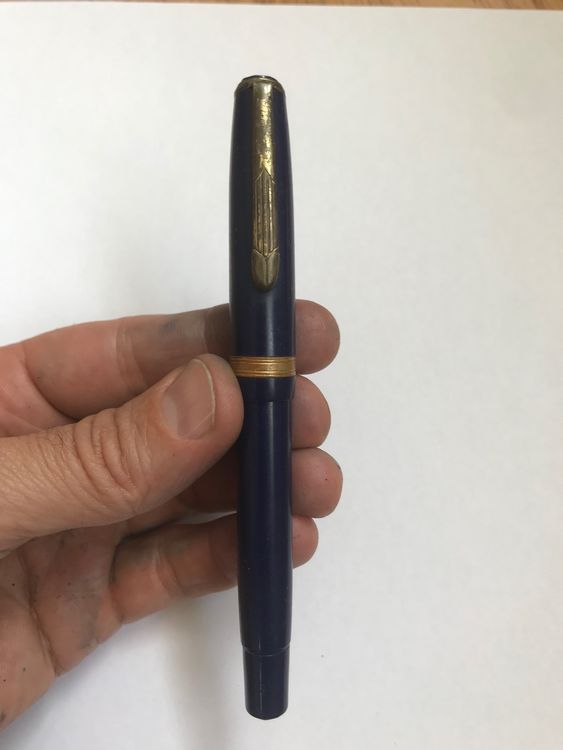 Seltener Hemos Extra Kolbenfüller - Blau - SCHREIBT (Gebraucht) in Bern ...