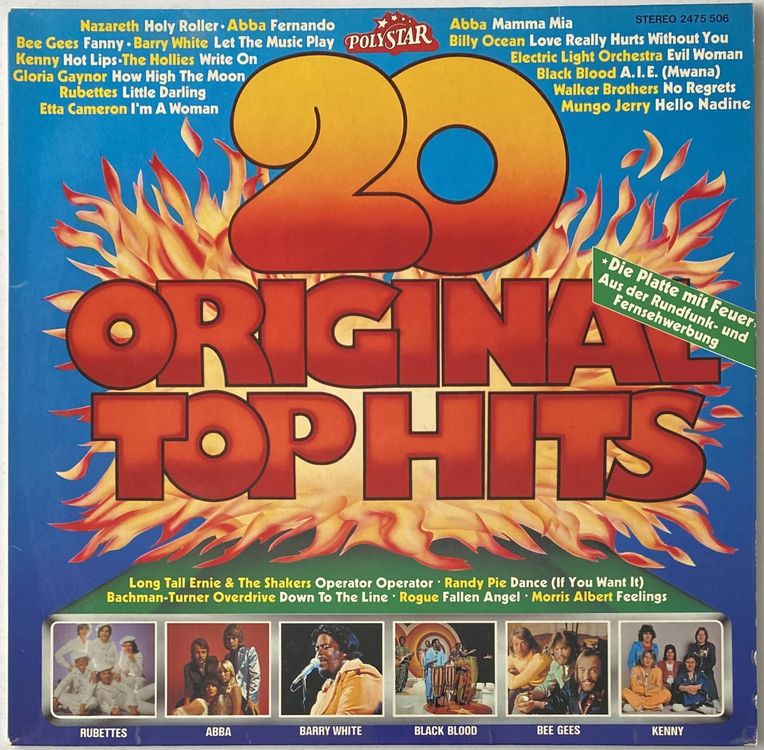 20 Original Top Hits, ABBA, BEE GEES, BILLY OCEAN, NAZARETH (Gebraucht ...