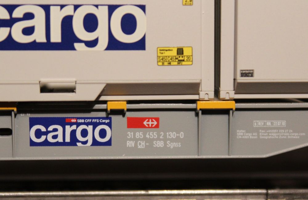 SBB Containertragwagen Sgnss Cargo | Kaufen auf Ricardo