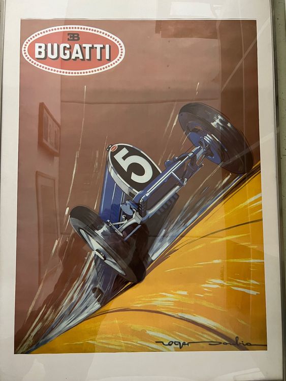 Bugatti T35, Poster, Nachdruck 84 x 60 cm (Gebraucht) in Seltisberg für ...