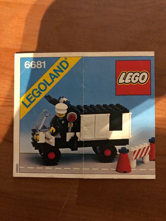 Lego 6681 Bauanleitung Police Van | Kaufen auf Ricardo