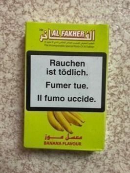 Shisha/Wasserpfeife Tabak ~ Banane ~ 50g | Kaufen auf Ricardo