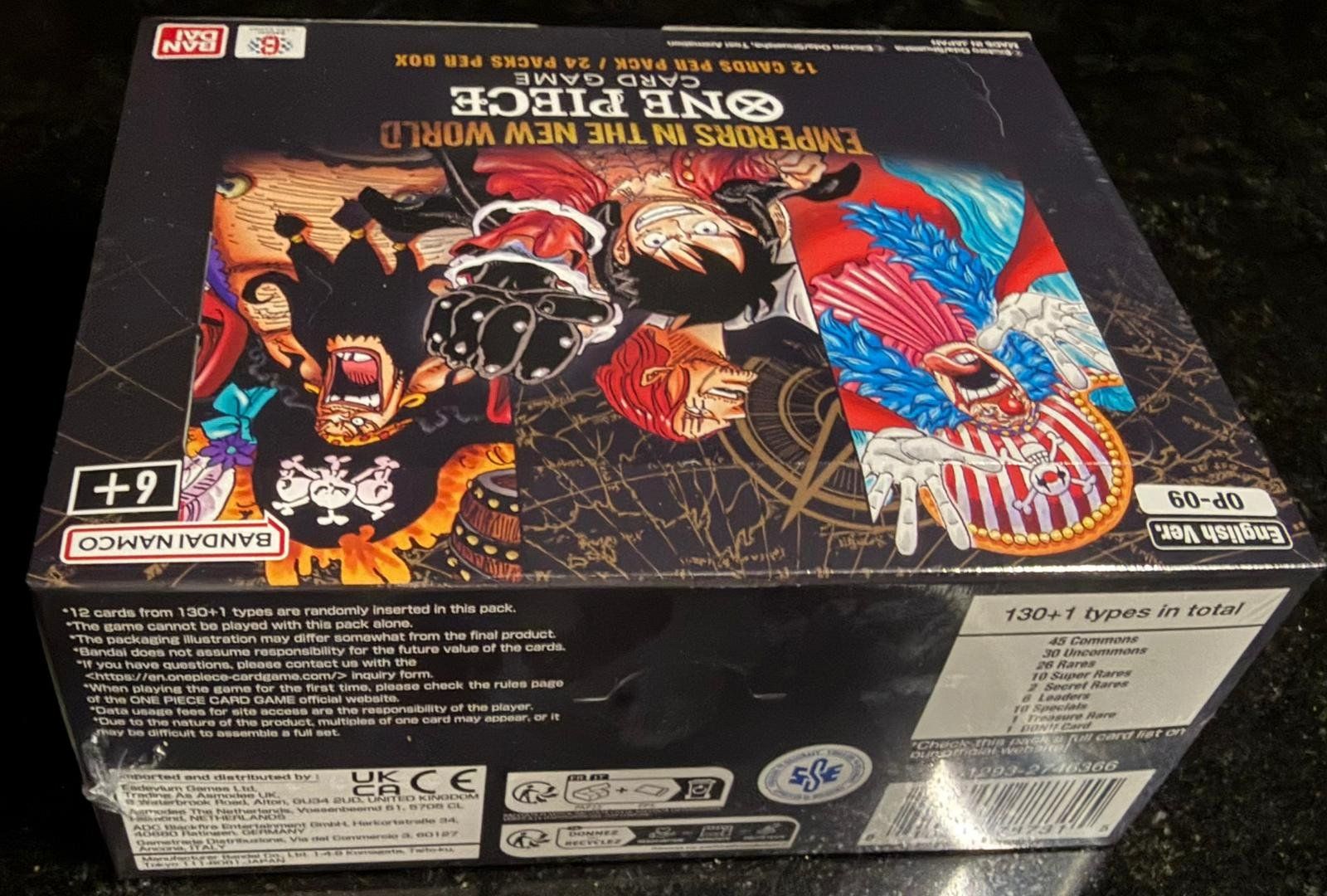 One Piece - Emperors in the New World OP09 - Booster Display (Neu und ...