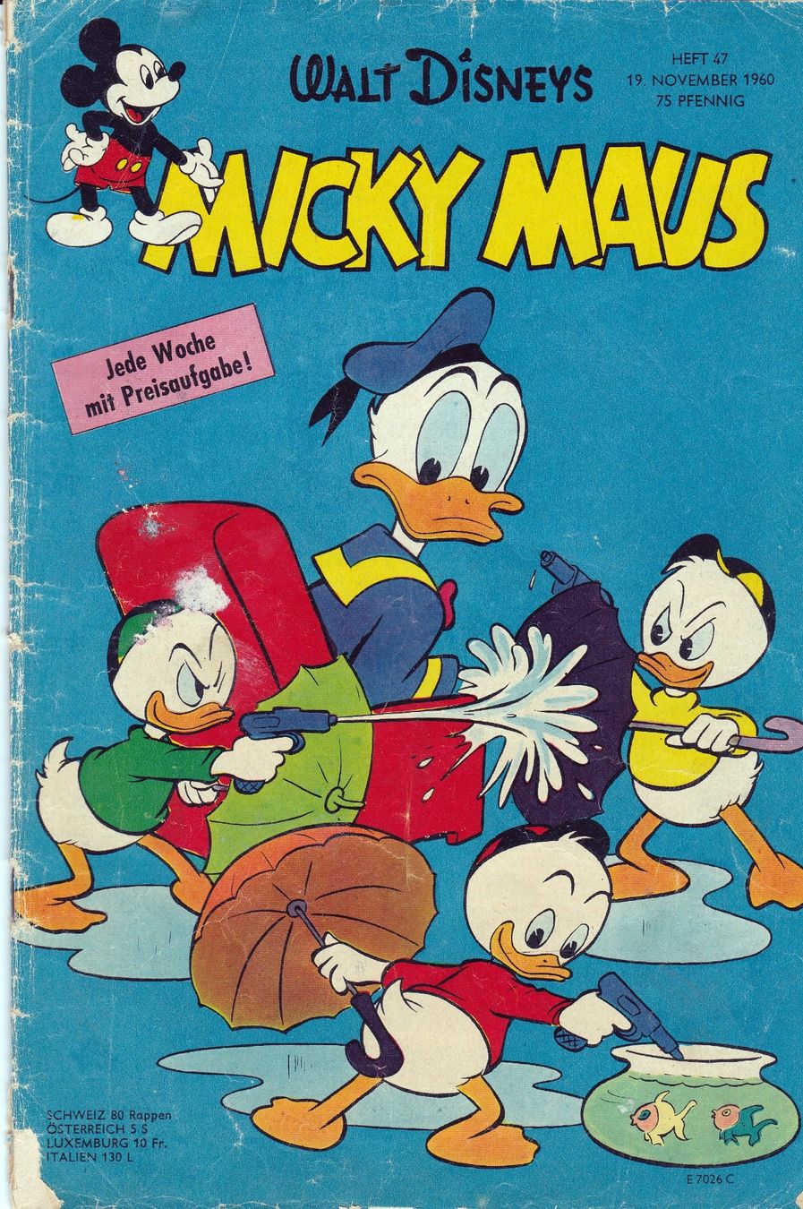 Micky Maus Heft 47 von 1960 - Seltenes Sammlerstück! (Gebraucht) in ...
