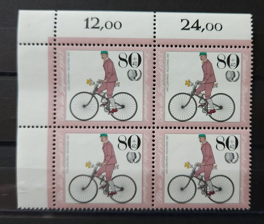 Deutschland-Mi 1244 Viererblock ** (8) (Neu und originalverpackt) in Hittnau für CHF 1 – mit ...