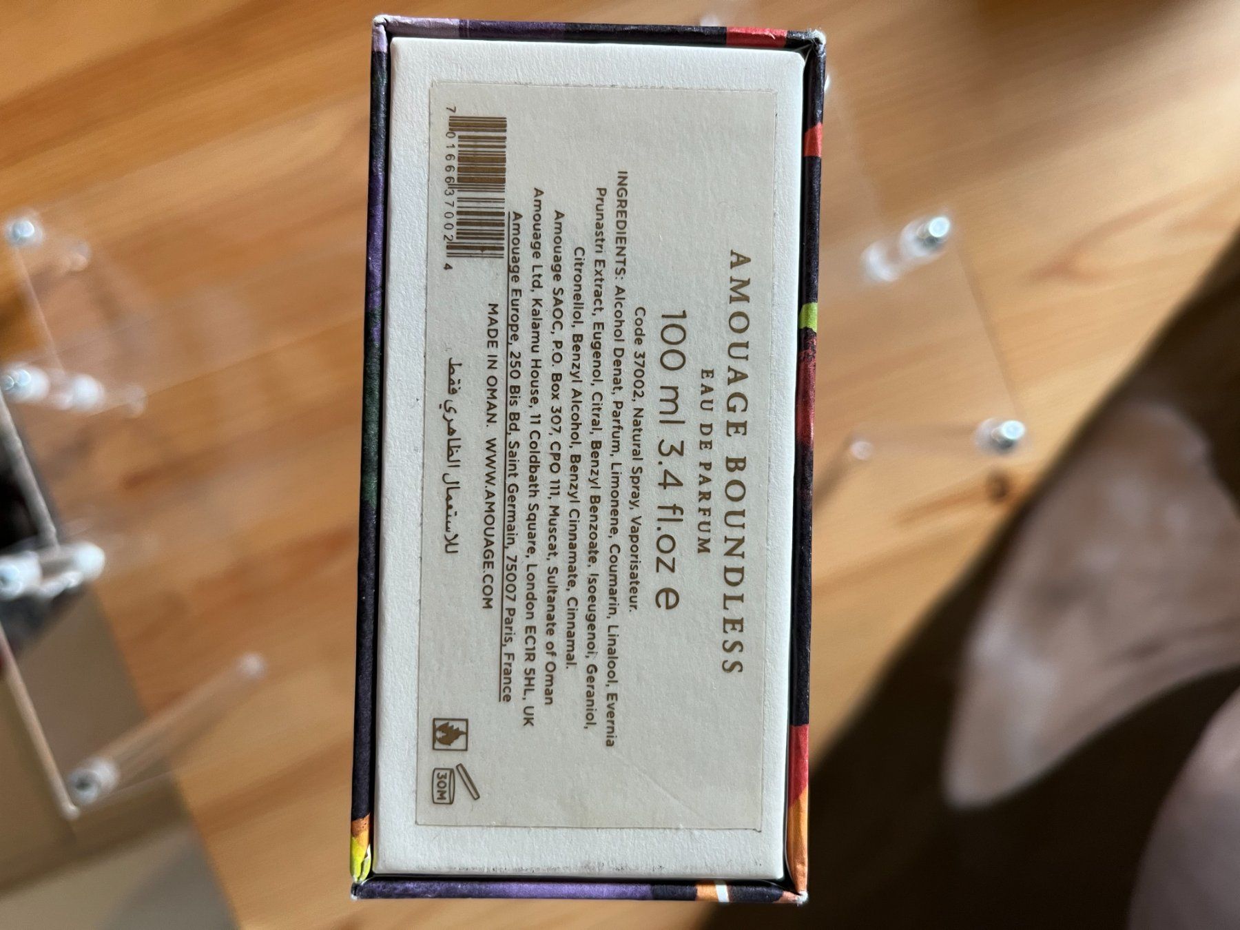 🍊🔥 BOUNDLESS – AMOUAGE – 5 ML (Gebraucht) in Sierre für CHF 22.9 – mit ...