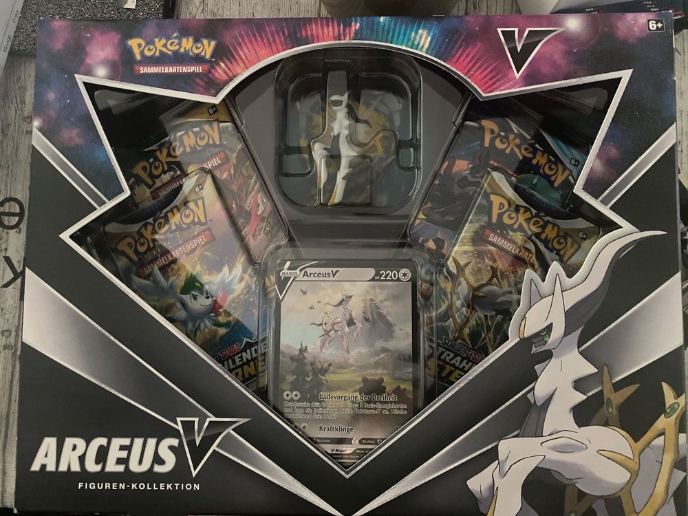 Pokemon Arceus V Box Deutsch (Neu und originalverpackt) in Neuhausen ...