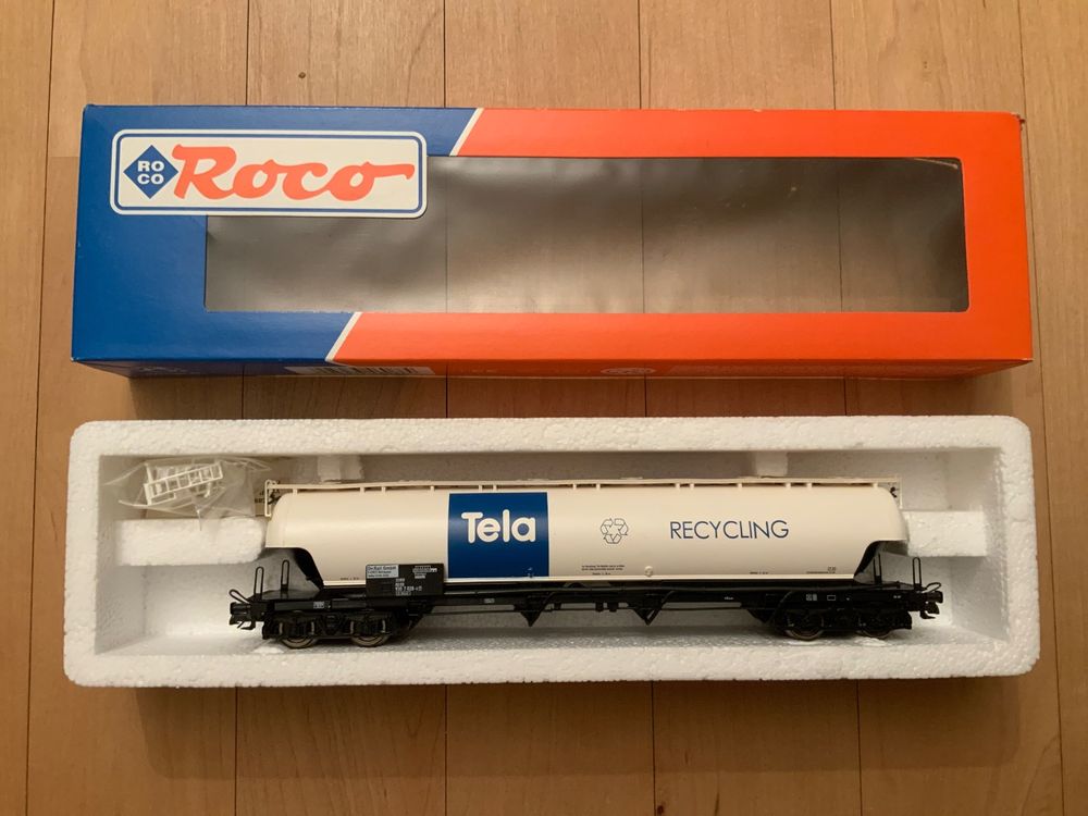 Modelleisenbahn DB - ROCO - 46088 - Drucksilo Wagen | Acheter sur Ricardo