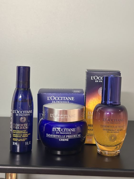 L'Occitane Gesichtspflege-Set: Immortelle Precieuse, NEU (Neu und ...