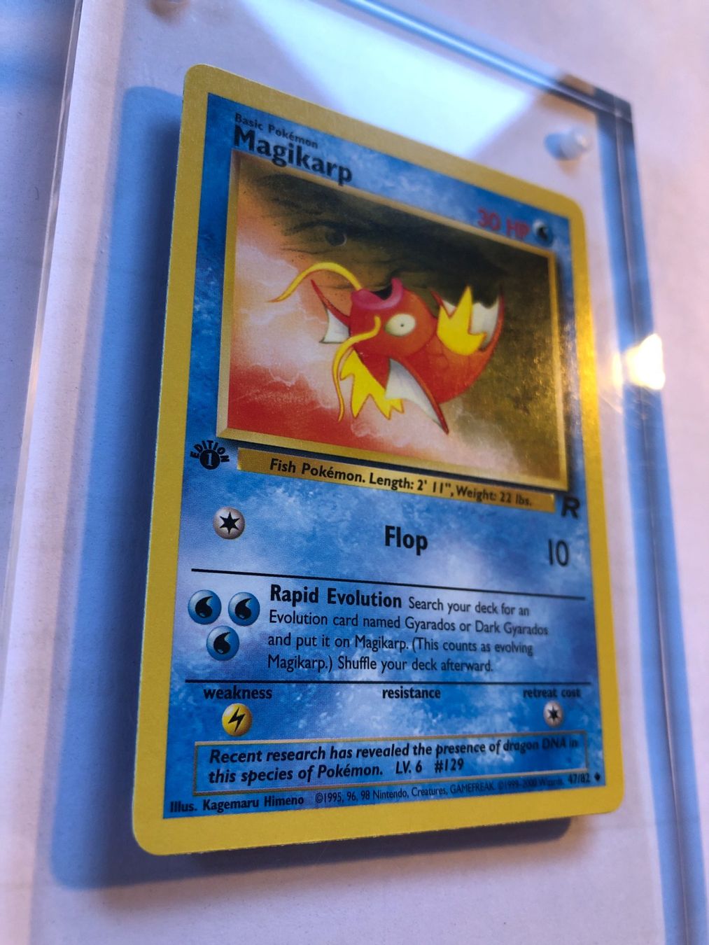 Magikarp (unc.) Team Rocket 1st - MINT - ab 1.- (Usato) a Giubiasco per ...