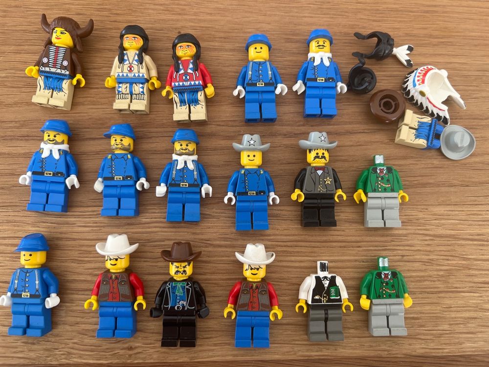 Lego System Western Minifiguren Cowboys, Indianer | Kaufen auf Ricardo