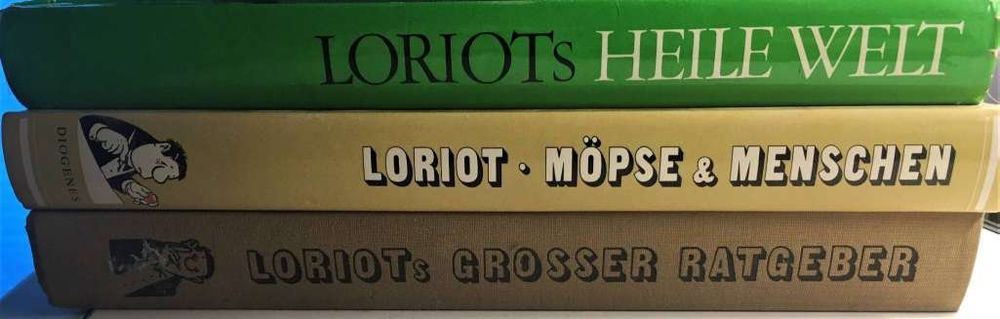 7 Bücher Loriot Heile Welt Grosser Ratgeber Möpse & Menschen | Kaufen auf Ricardo