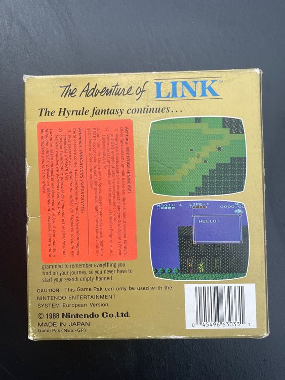 Zelda 2 Nintendo NES | Kaufen auf Ricardo