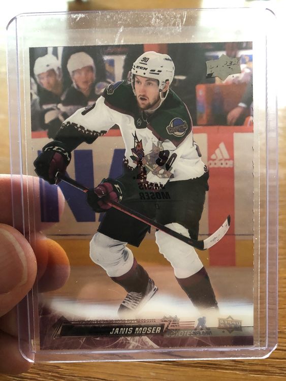 Janis Moser EHC Biel NHL Hockey Card (Gebraucht) in Meierskappel für ...