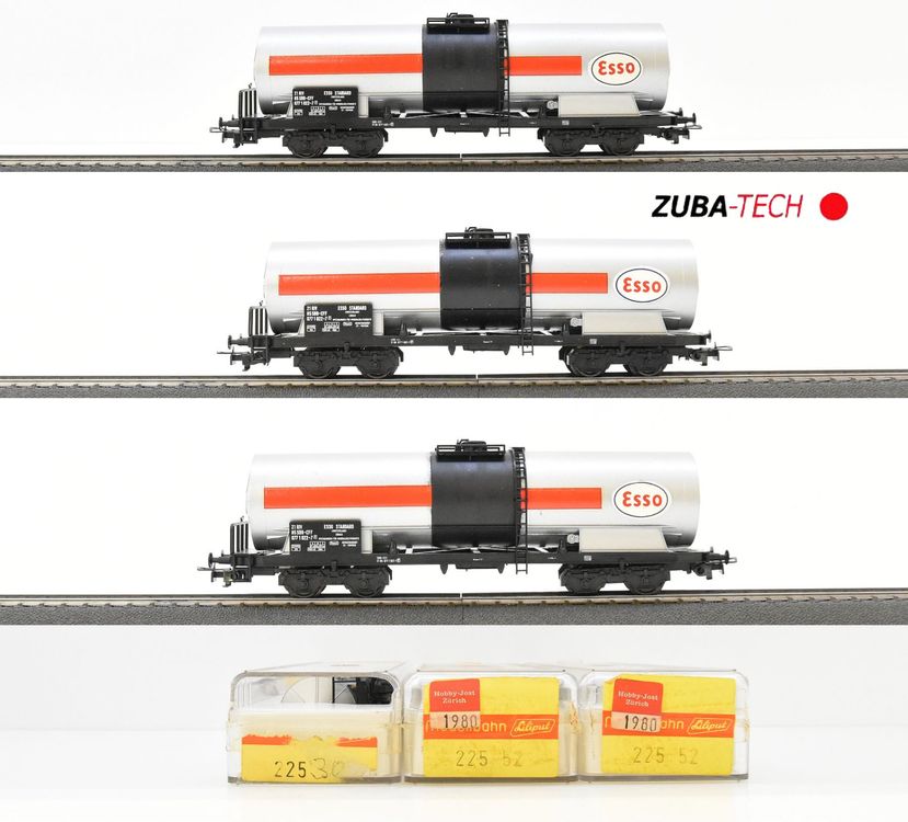 3x Liliput Kesselwagen der SBB H0 GS mit OVP | Kaufen auf Ricardo