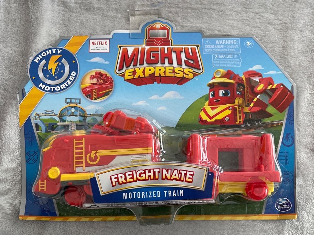 Spin Master Mighty Express Motorisierter Zug Frachter Nick (Neu und ...