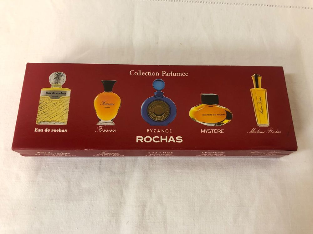 ROCHAS Collection Parfumée; Set mit fünf kleinen Flacons | Kaufen auf ...