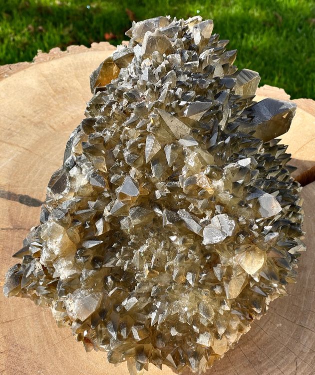 Fantastische Gewaltige Gold - Calcit Gruppe über 13,6 Kg (Neu und ...