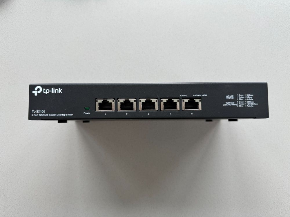 TP-LINK TL-SX105 5-Port 10G Desktop Switch | Kaufen auf Ricardo