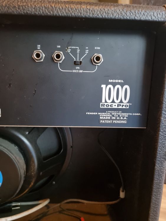 Fender 1000 Roc Pro Gitarrenverstärker | Kaufen auf Ricardo