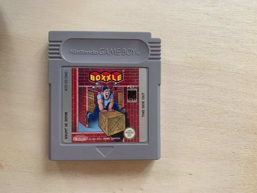 Boxxle für Gameboy (Interessantes Puzzle Game) (Gebraucht) in ...