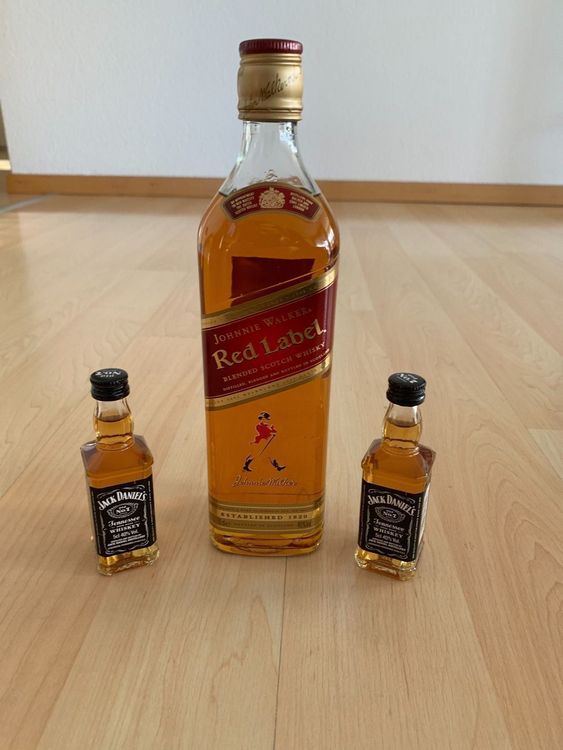 Johnnie Walker Red Label & Jack Daniel’s (Neu und originalverpackt) in ...
