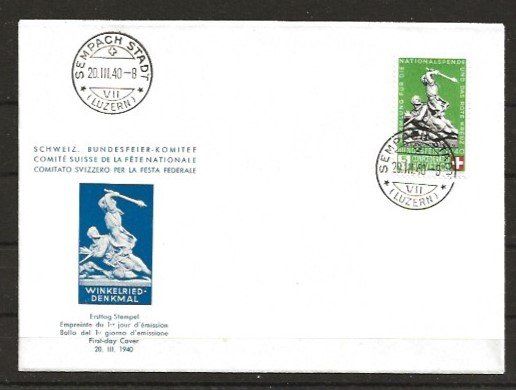 Pro Patria Komitee FDC 1940 | Kaufen auf Ricardo