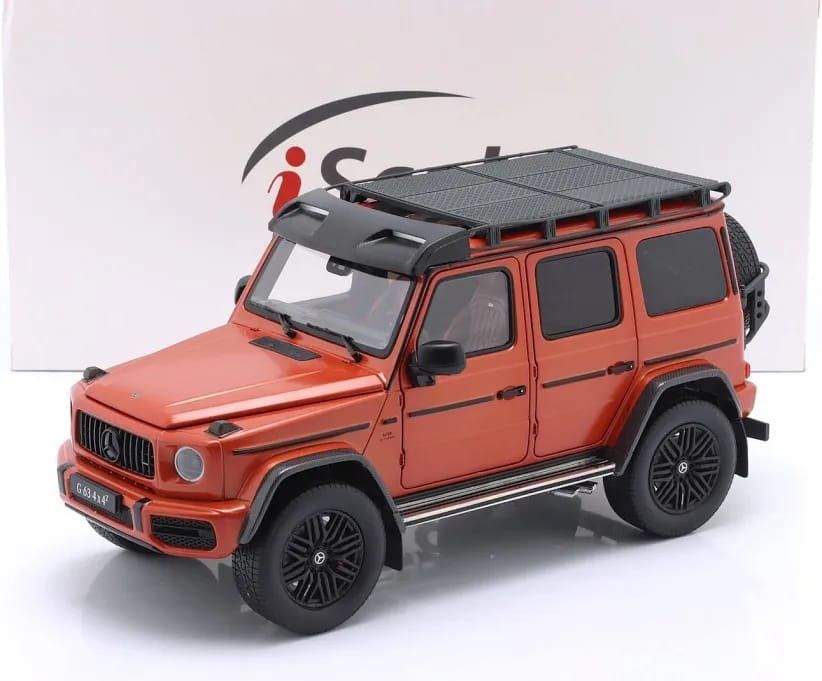 Mercedes AMG G63 2022 copper orange 1:18 iScale Limitiert (Neu und ...