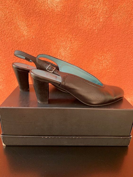 THIERRY RABOTIN: Schwarzer bequemer Sling-Pumps, 36,5 | Kaufen auf Ricardo