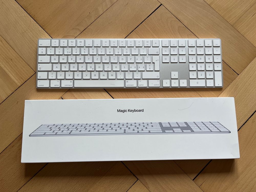 Apple - Bluetooth Tastatur Magic Keyboard Deutsch weiss (Gebraucht) in ...