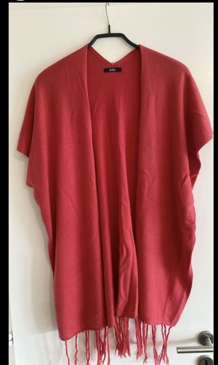 Châle gilet Cape Biba rose (Neuf (Voir description)) à Bouveret pour ...