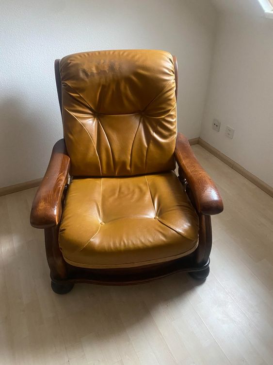 Leder Sessel (Gebraucht) in Allschwil für CHF 1 – nur Abholung auf Ricardo kaufen