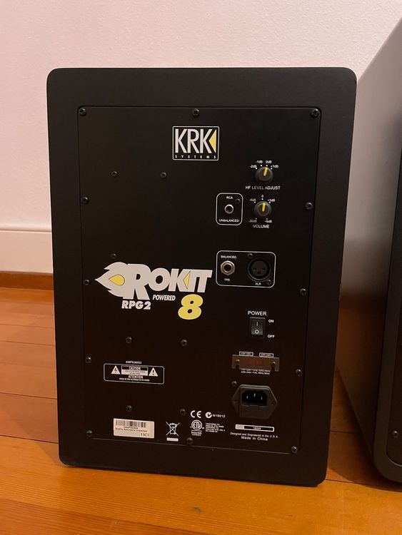 Studio-Monitor Set: 2x KRK Rokit 8 RPG2 + KRK 12S Subwoofer (Gebraucht ...
