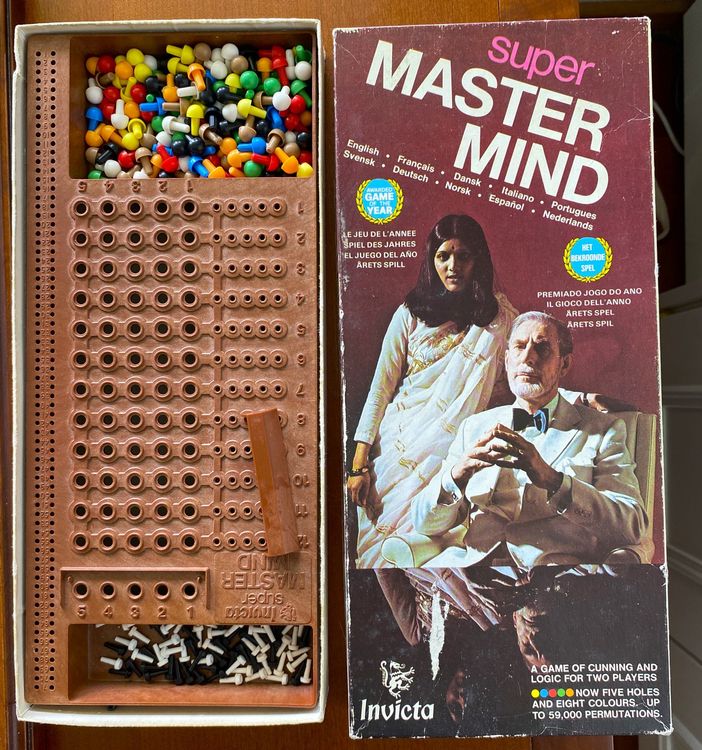 Vintage Mastermind Super 1975 Invicta Classic Peg Decoding (Gebraucht) in THERWIL für CHF 10 ...