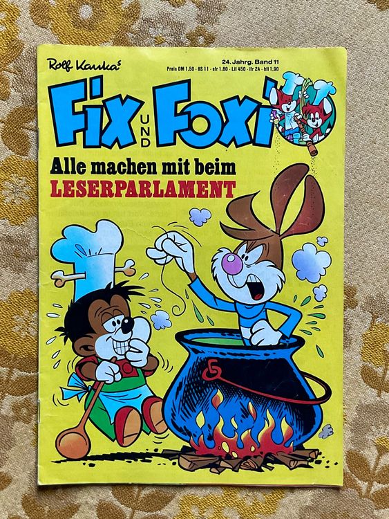 Fix und Foxi Heft Nr 11 von 1976 (Gebraucht) in Endingen für CHF 2.5 – mit Lieferung auf Ricardo ...