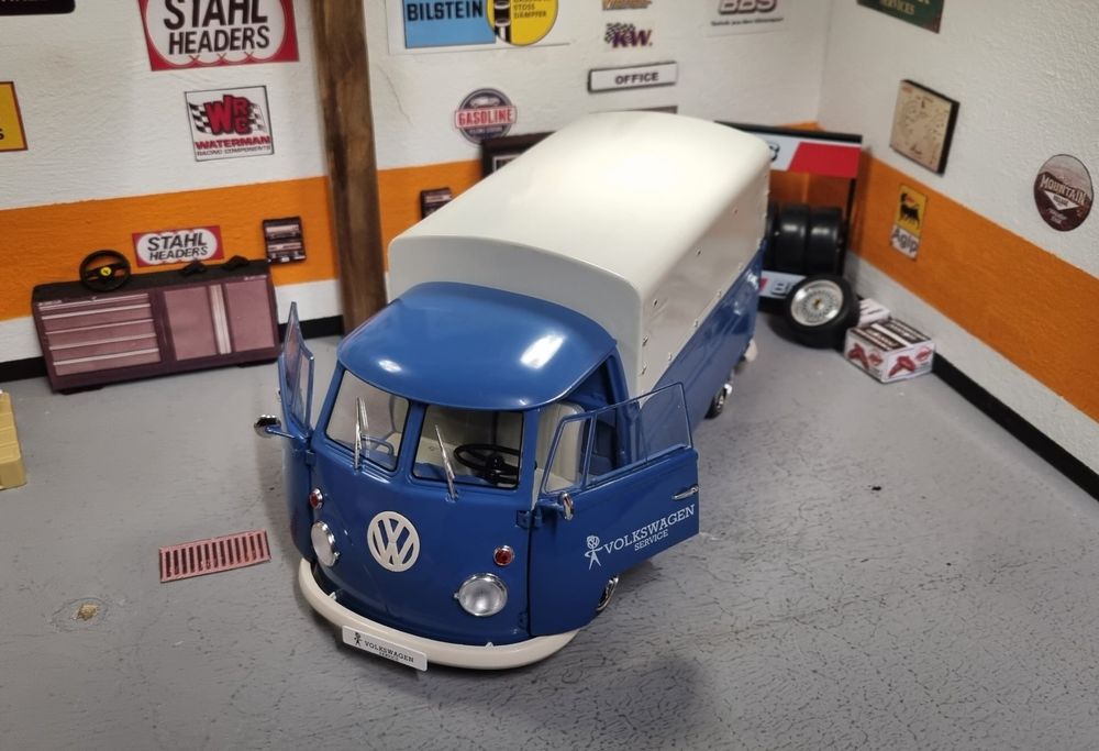 1/18 VW Bus T1 Volkswagen Service Umbau Tuning | Kaufen auf Ricardo