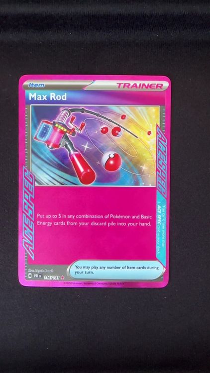 Max Rod 116/131 Ace Spec Prismatic Evolutions EN ab 1.- | Kaufen auf ...