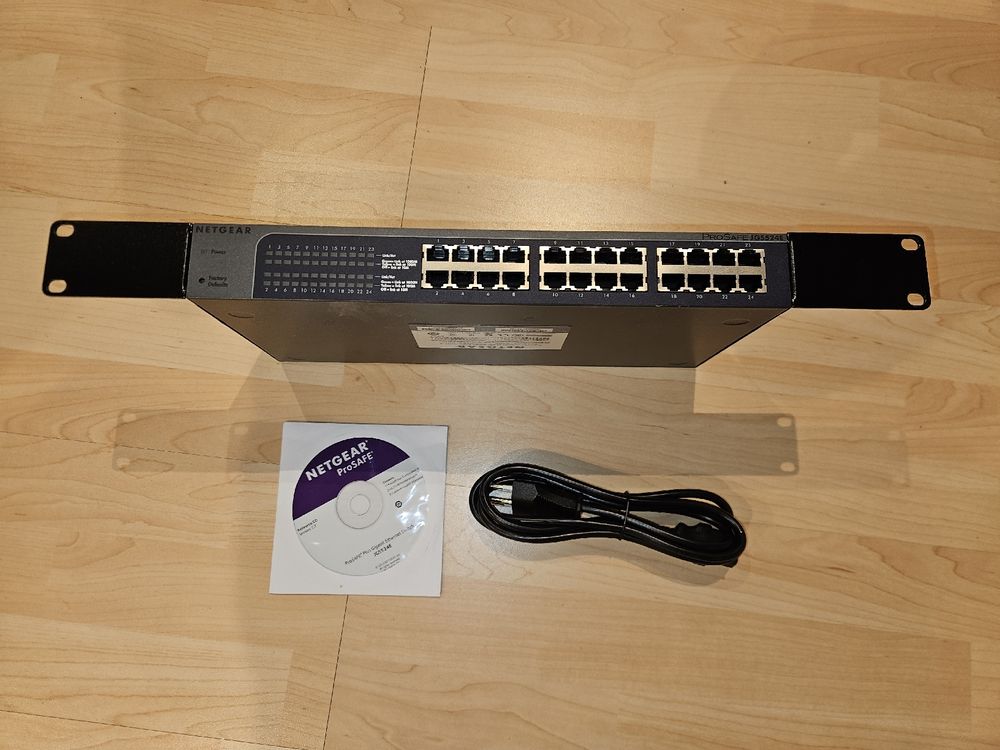 Netgear prosafe 24 Port Switch JGS524E | Kaufen auf Ricardo