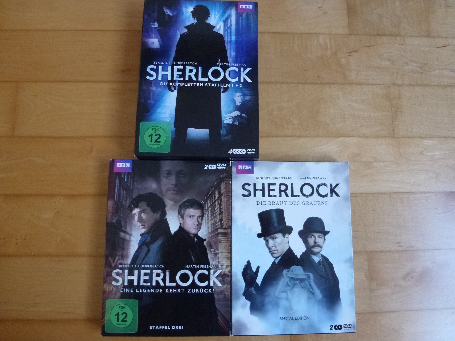 Sherlock - Staffel 1-4 (BBC, 8-DVDs) (Gebraucht) in Bern für CHF 14 ...