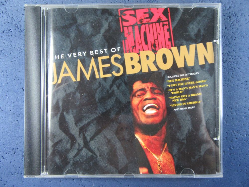JAMES BROWN CD SEX MACHINE THE VERY BEST OF LAESE THINK USW | Kaufen ...