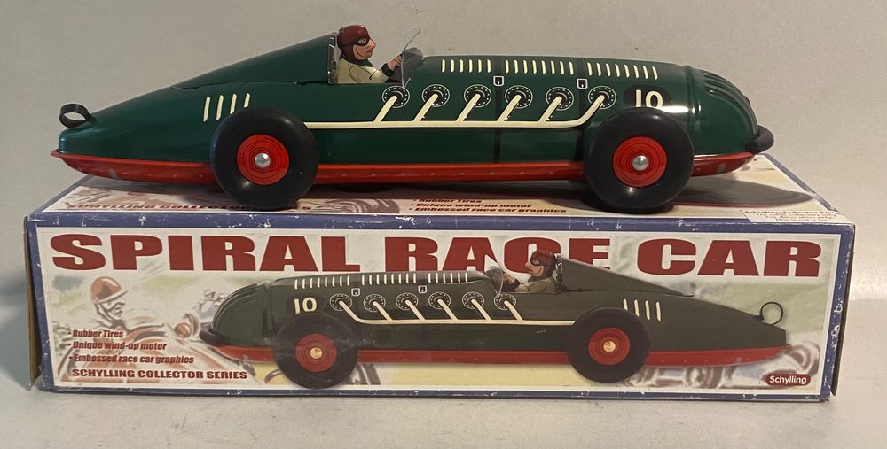 Schylling Spiral Race Car Blech Modell Auto (Gebraucht) in Root für CHF ...