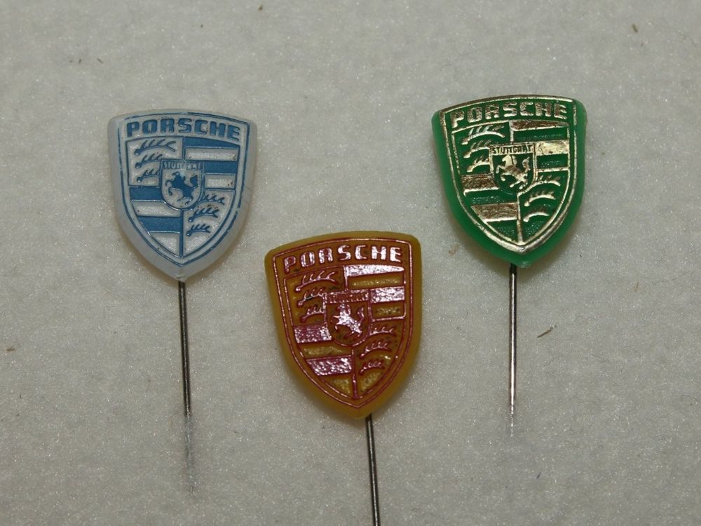 3 Anstecknadeln Porsche | Kaufen auf Ricardo