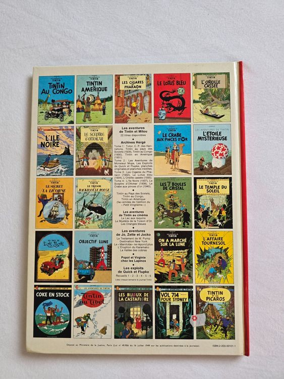 Tintin au Congo Tim + Struppi / 1984 fester Einband (Gebraucht) in ...