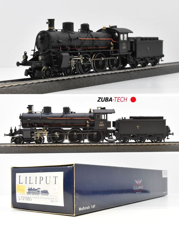 Liliput L131980 Dampflok A 3/5 613 SBB H0 GS Analog mit OVP (Gebraucht) in St. Gallen für CHF ...