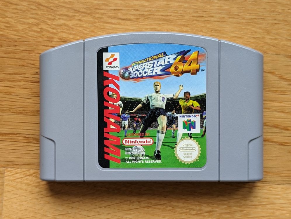 International Superstar Soccer 64 (N64, PAL) (Gebraucht) in Luzern für ...