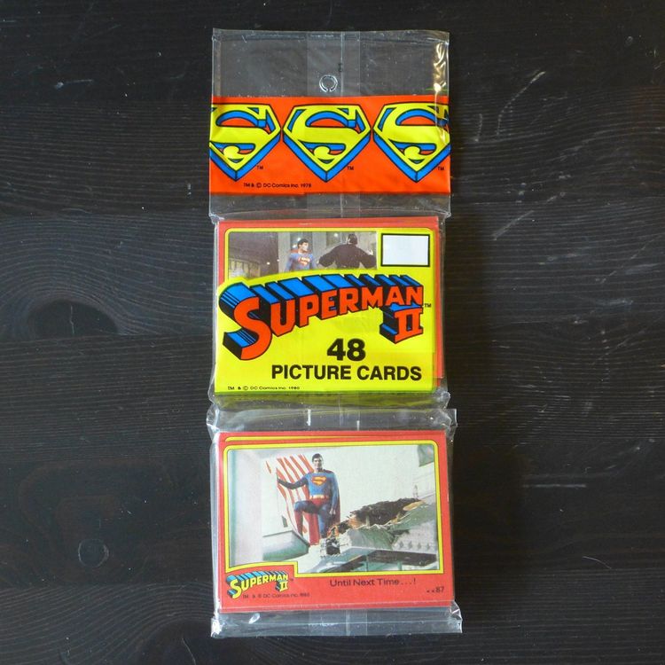 superman II - 48 picture cards 1978 | Kaufen auf Ricardo
