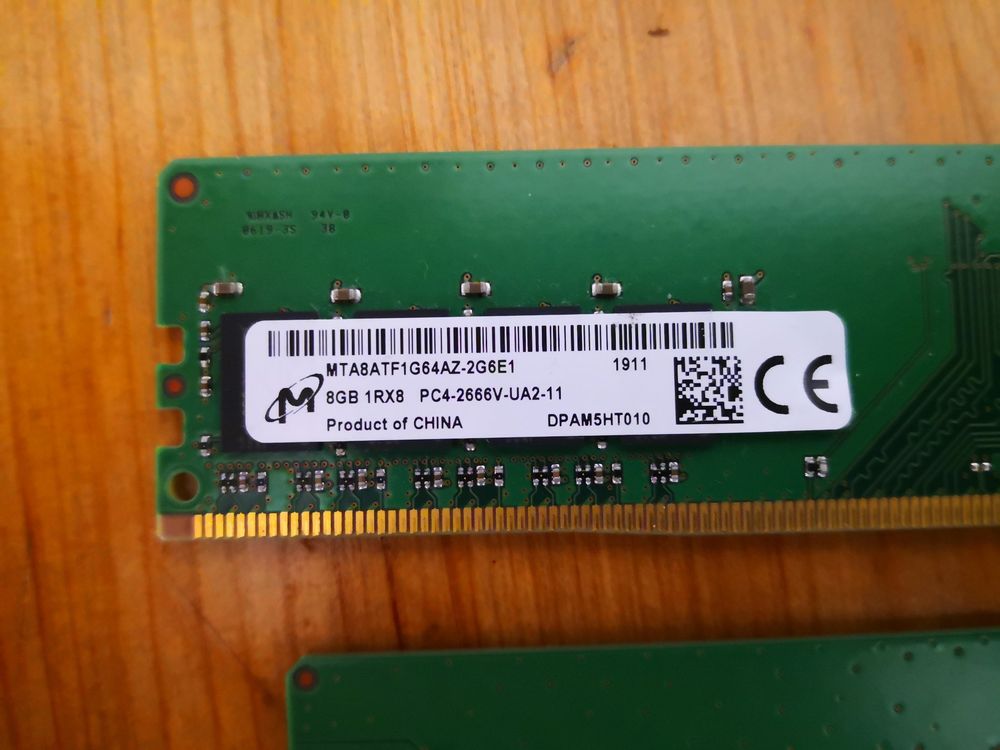 2x8 GB DDR4-3600 Desktop RAM (Blue) (Gebraucht) in Zürich für CHF 57 ...